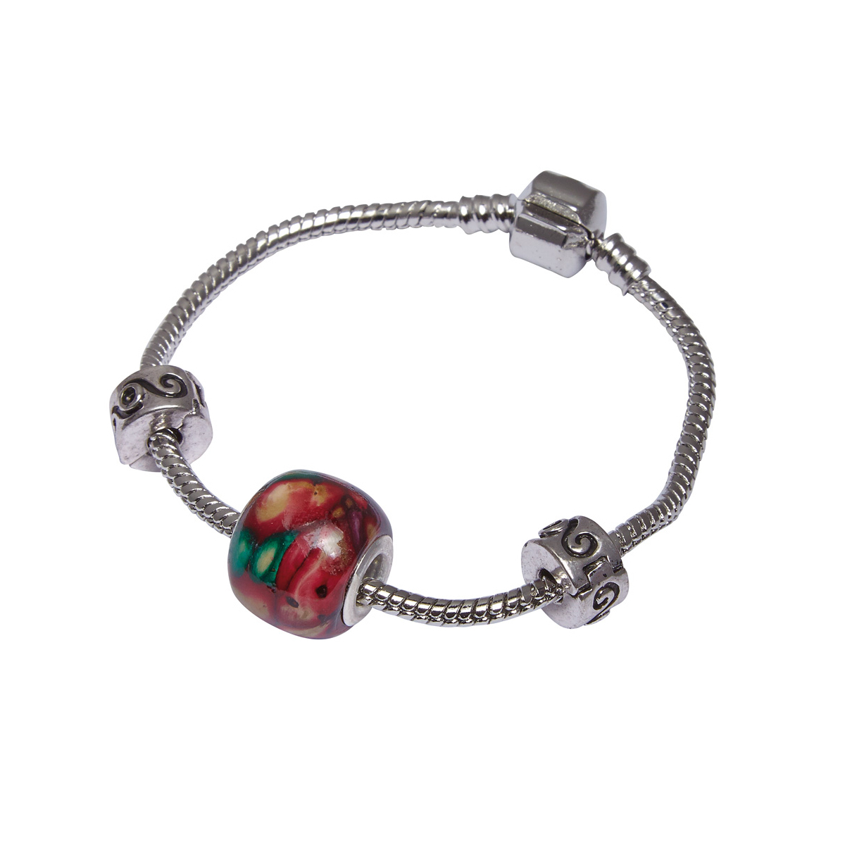 Discover Elegance: Heathergems Red Heather Bead Charm Bracelet Collection